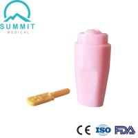 China Gamma Sterilized Auto Retractable Safety Lancet Needle 21G 2.2mm Yellow for sale