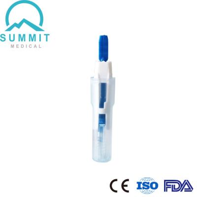 China 30G 1.5mm Safety Blood Lancet with Auto Retractable Lancet Needle for sale