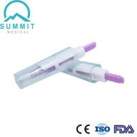 China Sterile Pressure Activated Safety Lancet 28G 1.8mm Purple 100 Pieces Per Box for sale