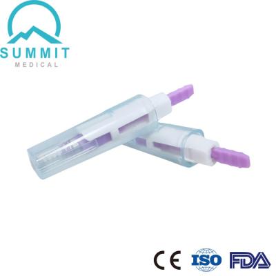 China Sterile Pressure Activated Safety Lancet 28G 1.8mm Purple 100 Pieces Per Box for sale