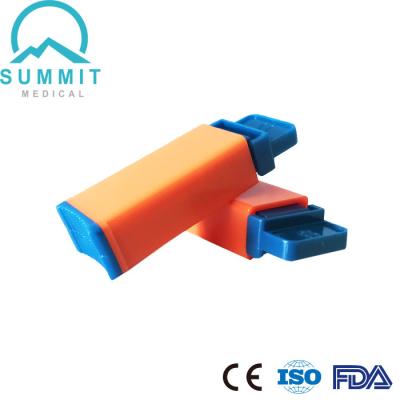 China 21G 2.2mm Contact Activated Safety Blood Lancet with Self Destruction Design for sale