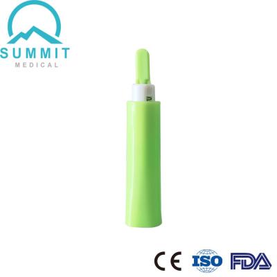 China Safety Lancet Needle 23G Depth 2.2mm with Double Spring Mechanism for Painless for sale