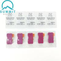 China Individually Packed Safety-engineered Heel Blade Infant Safety Lancet for sale