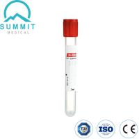 China Disposable Red Top Non-Additive Plain Vacuum Blood Collection Tube 2ml for sale