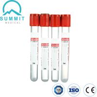 China Disposable Red Top Non-Additive Plain Vacuum Blood Collection Tube 2ml for sale