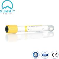 China Yellow Top Gel and Clot Activator Tube for Blood Collection 4ml for sale