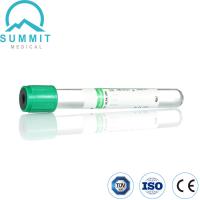 China Green Top Blood Tube with Sodium Heparin or Lithium Heparin Additive, 4ml for sale