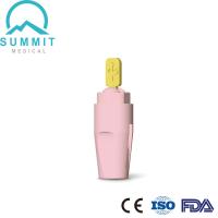 China Retractile Micro Safety Lancet 21G/23G 2.2mm for Capillary Blood Sampling for sale