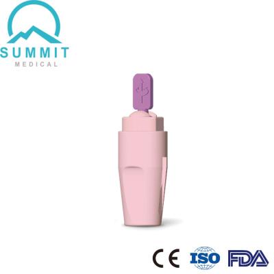 China Clinical Safety Blood Lancet with Auto Retractable Needle 28G/1.8mm 30G/1.5mm for sale