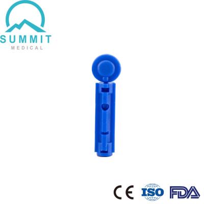 China Disposable Stainless Steel Blood Glucose Test Lancet 28 Gauge for sale