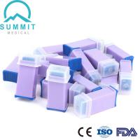 China 28G 1.8mm Pressure Activated Safety Lancets with Auto Retractable Needle, Purple for sale