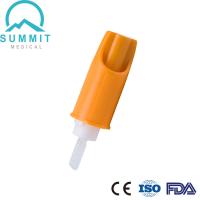 China MejorLance Pressure Activated Safety Lancet with Twist Off Protective Cap 28G 1.8mm for sale