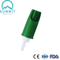 China Green 21G 1.8mm Heel Incision Safety Lancets for Paediatric Blood Test for sale