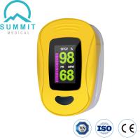 China Medical Fingertip Pulse Oximeter Colorful OLED Display for sale