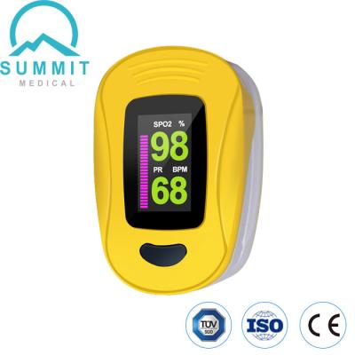 China Medical Fingertip Pulse Oximeter Colorful OLED Display for sale