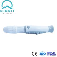 China Medical Lancet Pen Lancing Device With 6 Penetration Depth For Diabetic Use for sale