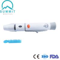 China 6 Depths Adjustable Lancet Pen Diabetic Lancing Device With Ejector for sale
