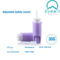 China MejorLance Adjustable Depth Safety Lancet for sale