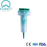 China Push Button Safety Lancet 21G Needle 1.8mm Depth for Rapid Test for sale