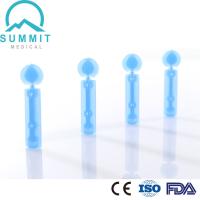 China Sterile Twist Blood Lancet For Blood Sugar Test Disposable Multi Colored for sale
