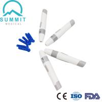China Painless Lancing Device Blood Lancet Pen With 5 Adjustable Depths for sale