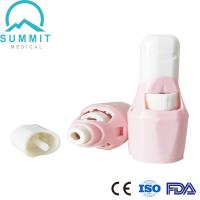 China Adjustable Safety Blood Lancet with 5 Depth Settings, 28G, Pink, 50 Pcs Per Box for sale