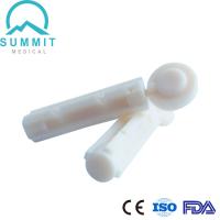 China Gentle Twist Cap Lancet For Glucose Testing 32 Gauge Ivory for sale