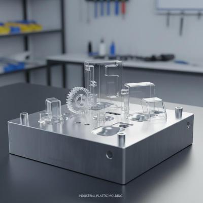 China Tin Industrial Plastic Molding Offering Mirror Polished Surface Finish Molded Plastic Components for Industrial Products for sale