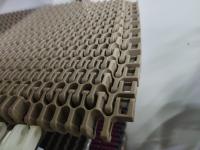 China Low Maintenance Raised Rib Modular Belts with Low Noise Level for sale