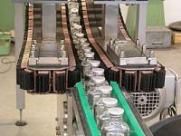 China SS881M STAINLESS STEEL FLAT TOP CHAINS MEGNATIC CONVEYOR CHAINS for sale