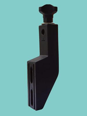 China CONVEYOR BRACKETS ADJUSTABLE BRACKETS WITH ADJUSTABLE HEAD PA MATERIALS BLACK COLOR for sale