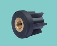 China ZY-C-001 Conveyor spare parts tube ends  round feet supports square feet supports for sale