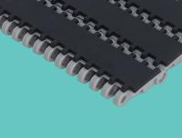 China ZY900FT-R3 PLASTIC MODULAR CONVEYOR BELT WITH SQUARE FRICTION RUBBER TOP FOOD GRADE for sale