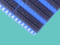 China ZY900FT-R2 Plastic flat top food grade modular belt rubber friction top conveyor belts for sale