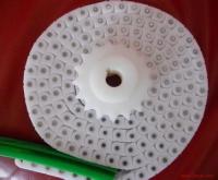 China Plastic roller chains 40P 60P flat top plastic chains silent chains white color for pharmercutical for sale