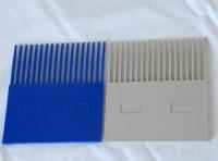 China ZY7000RR RAISED RIB FINGER PLATES TRANSFER PLATES COMB PLATE FOR BELTS 3110 MATERIALS POM for sale