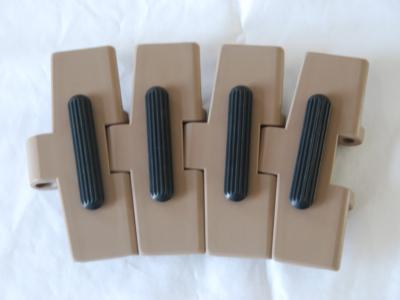 China Flat top chains LF880TAB CONVEYOR CHAINS WITH RUBBER INSERTS derin chains food grade for sale