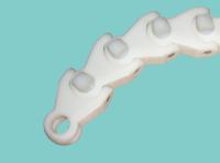 China 1702 thermoplastic flat top chains multiflex conveyor system chains felxible conveyor chains materials POM for sale
