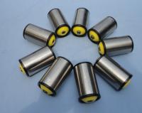 China Gravity steel conveyor rollers with metal caps freeflow rollers  materials stainless steel carbon steel for sale