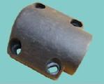 China ZY-FS-004 Conveyor spare parts conveyor frame supports side brackets mounting brackets materials PA6 for sale