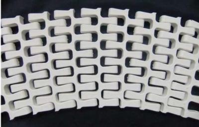 China ZY2600FG SPIRAL MODULAR CONVEYOR BELTS THERMOPLASTIC RADIUS BELTING FLUSH GRID MODULAR CONVEYING BELTS for sale
