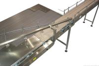 China Plastic flat top chains conveyor stainless steel top chains conveyors stainless steel conveyors for sale
