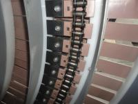 China SS3873-K1200 SNAP ON PLASTIC PLATE TOP CHAINS WITH SIDE GUIDE BEARINGS SPIRAL CONVEYOR TOP CHAINS for sale