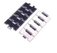China RF881TAB TABLE TOP CHAINS WITH RUBBER TOP SIDE FLEXING METAL CONVEYOR TOP CHAINS for sale