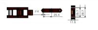 China 1100 Plastic crate conveyor chains flexible case conveyor chains materials POM/PA6 for light induestries for sale