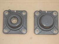 China UCF204 plastic bearing unit Pillow block bearing unit Plastic housing bearing units white/black for sale