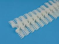 China FLEXIBLE CONVEYOR CHAINS PLASTIC PLAIN FLEXIBLE CONVEYOR TOP CHAINS XL103 ACETAL WHITE for sale
