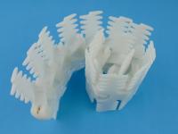 China FLEXIBLE CONVEYOR CHAINS PLASTIC PLAIN FLEXIBLE CONVEYOR TOP CHAINS XL103 ACETAL WHITE for sale