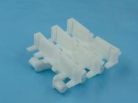 China FLEXIBLE CONVEYOR CHAINS PLASTIC PLAIN FLEXIBLE CONVEYOR TOP CHAINS XL103 ACETAL WHITE for sale
