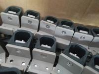 China 1873-D snap on table top gripper chains plate top conveyor chains for bottling conveypor lines for sale